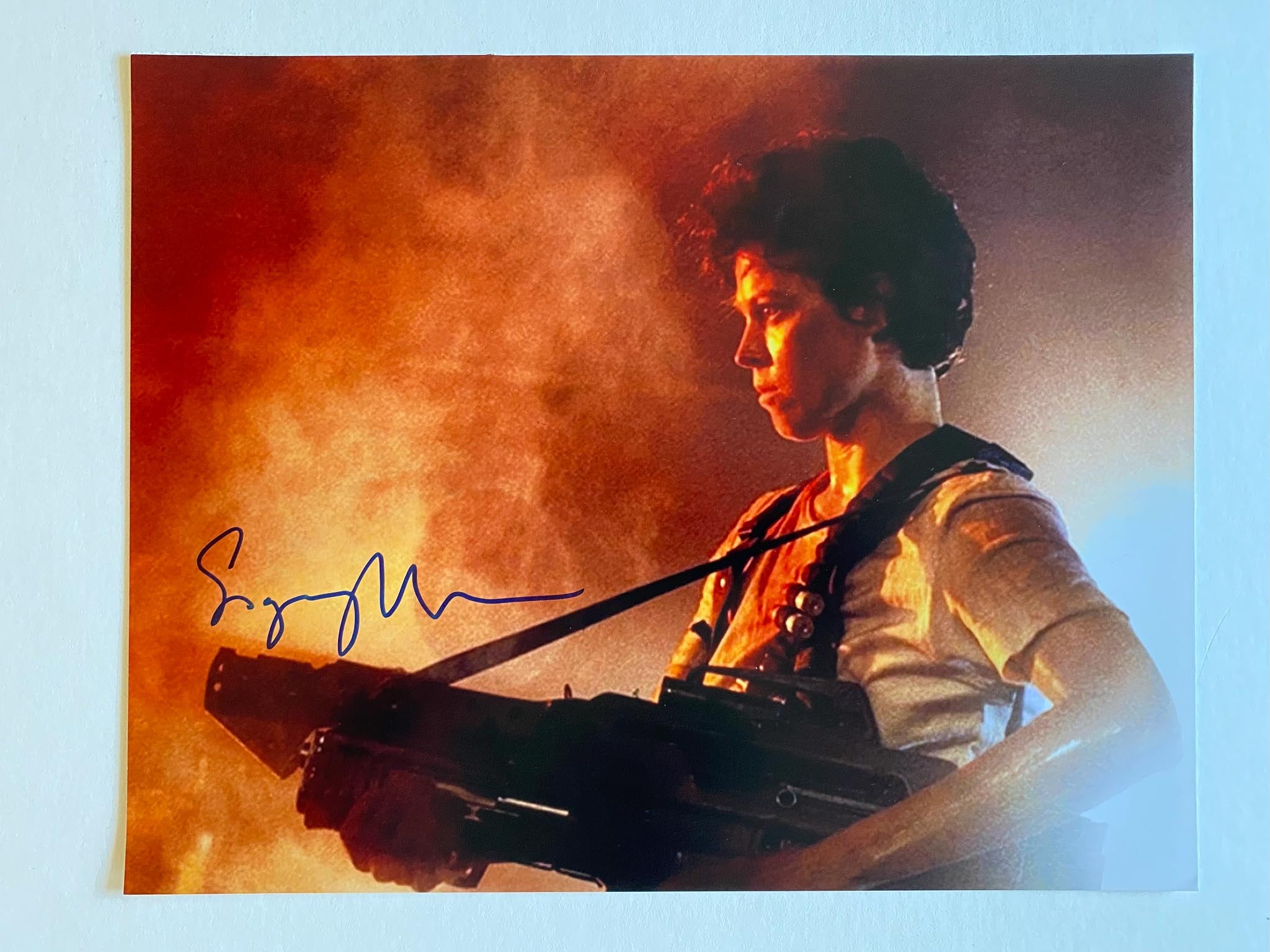 aliens poster signed